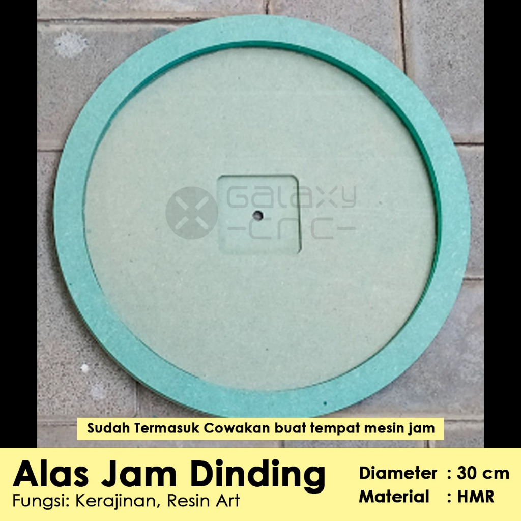 Jual Alas Jam Dinding Diameter 30 cm - HMR - Jam Dinding dekorasi ...
