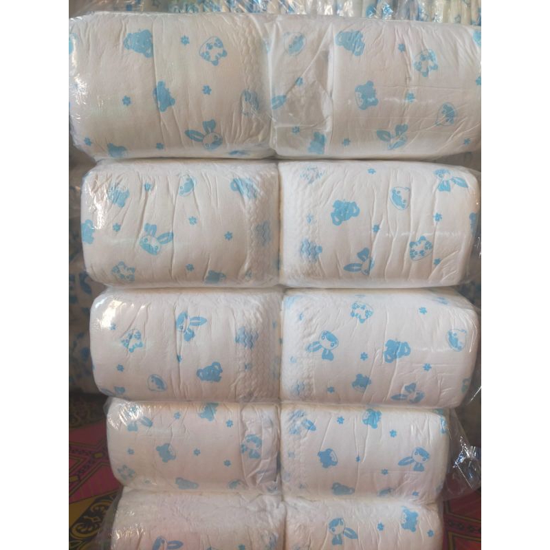Jual popok hanuka flufy/sayangku/pokky size NBS type perekat isi 50pcs ...