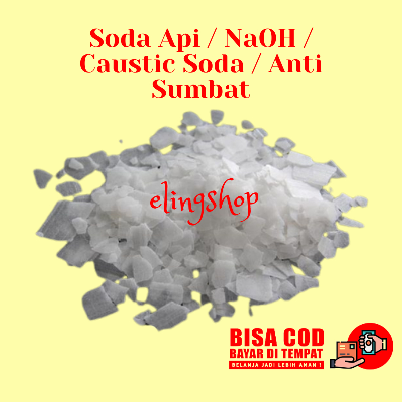 Jual Soda Api NaOH Caustic Soda Untuk Wc Mampet | Shopee Indonesia