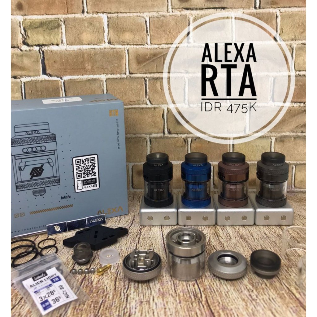 Jual Alexa RTA Single Coil by Inhale | Shopee Indonesia