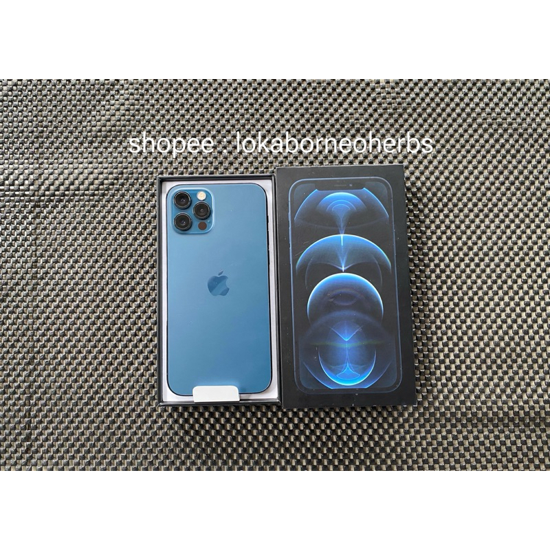 Jual iphone 12 pro pacific blue 128gb setara ibox | Shopee Indonesia
