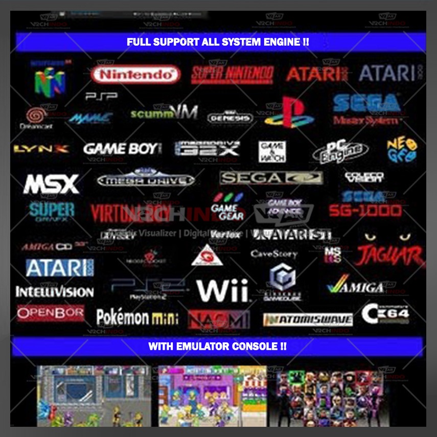 Jual 256gb Ssd External Game Batocera Retrobat Emulator Emulator
