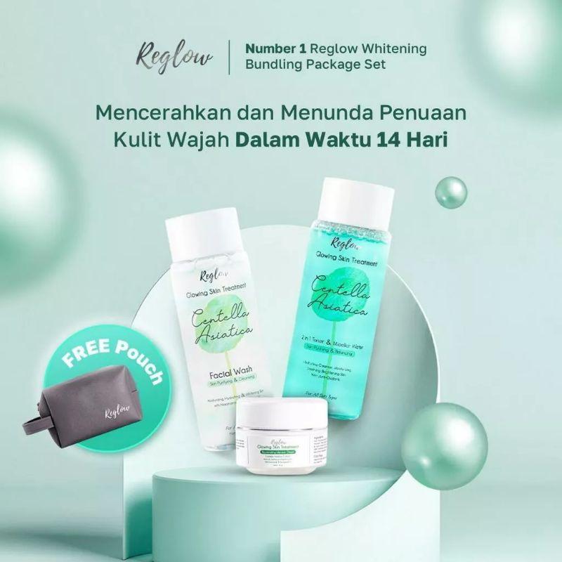 Jual Reglow Skincare Original Paket Skincare Reglow Basic Glowing ...