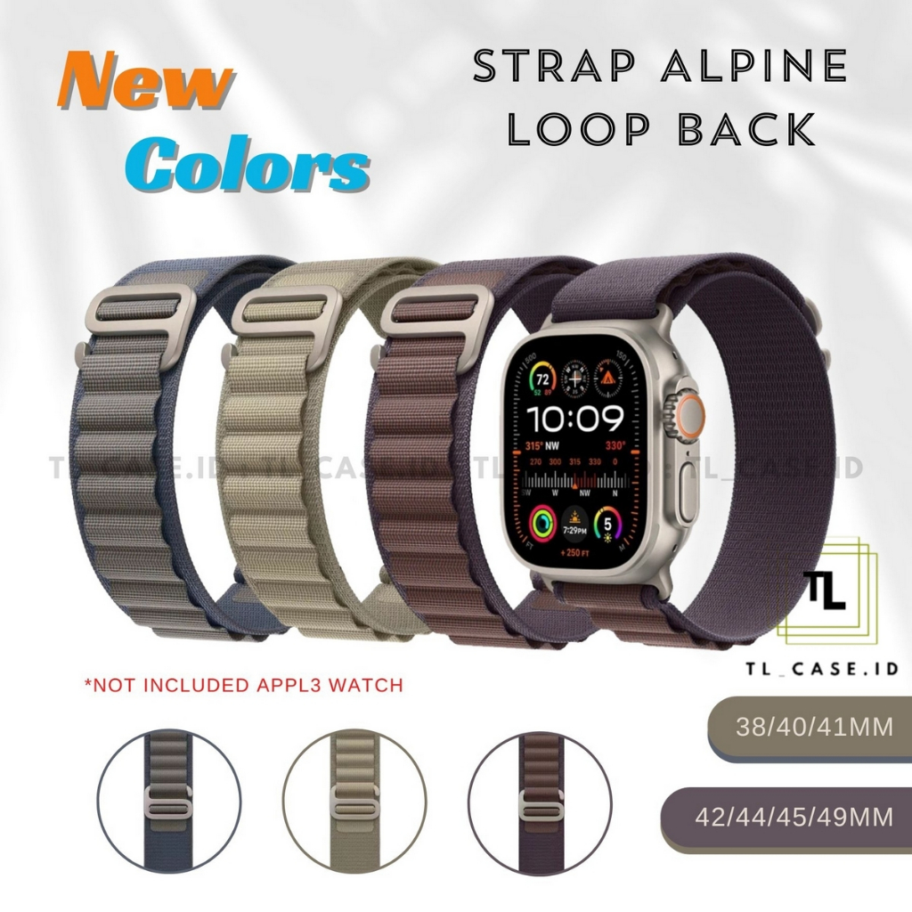 Jual [ Tanpa Jam ] ALPINE LOOP BACK STRAP WATCH - SERIES ULTRA 9 8 7 6 ...