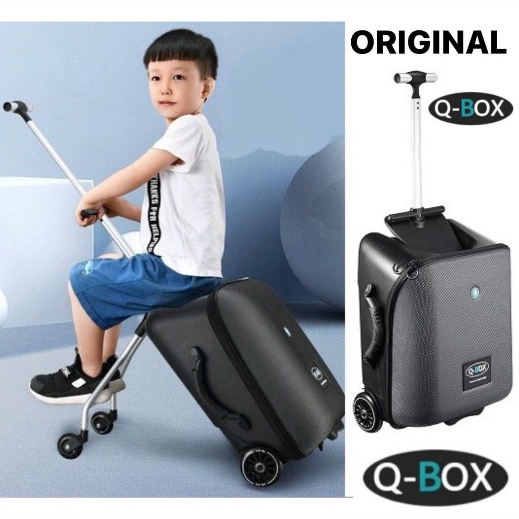 Jual GOSEND Koper Stroller Anak ORIGINAL QBOX Eazy Luggage Original ...