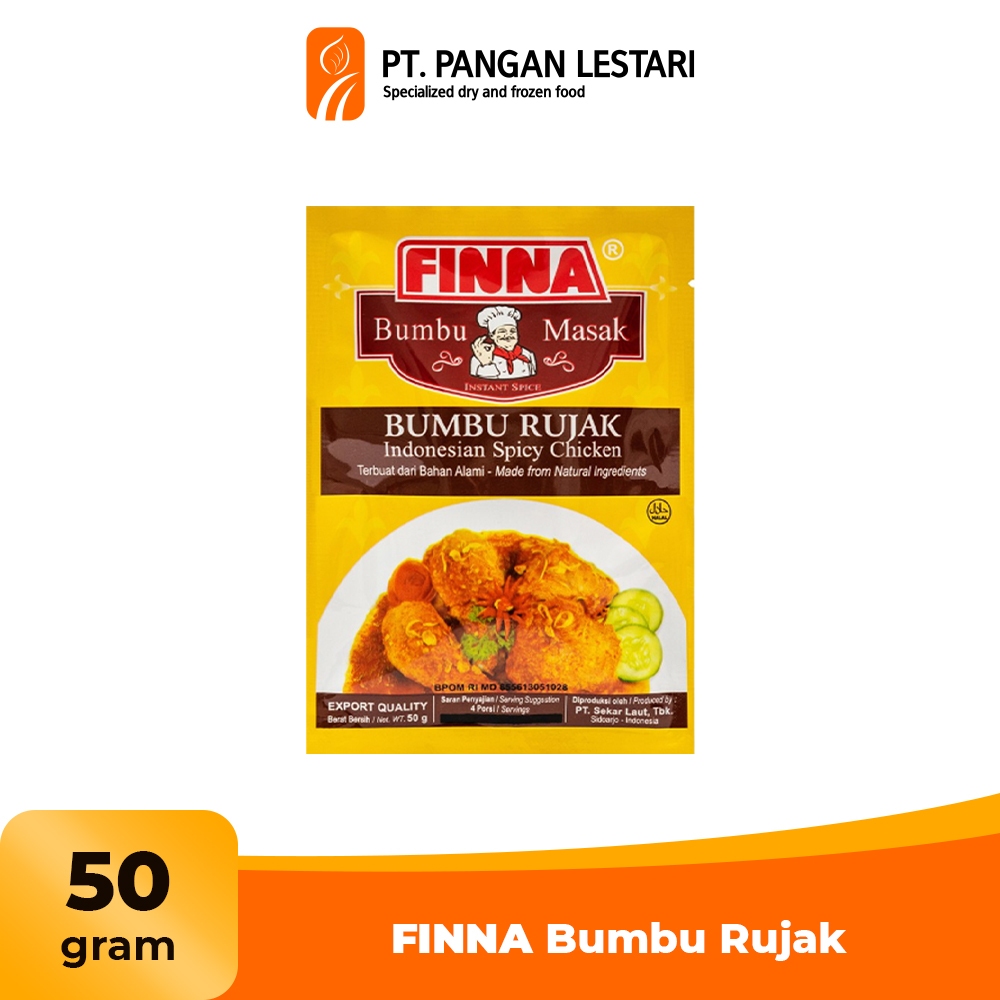 Jual FINNA Bumbu Masak Rujak Sachet 50 gr | Shopee Indonesia
