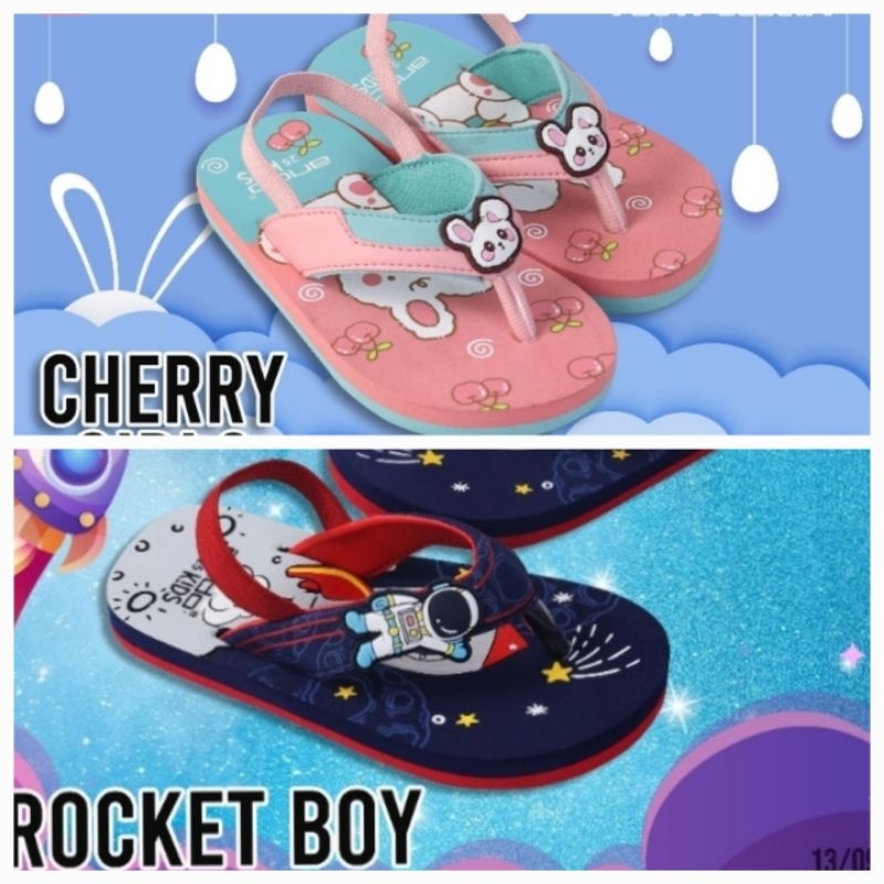 Jual SANDAL ANDO ANAK COCO MELON / ROCKET BOY / CHERRY GIRLS | Shopee ...