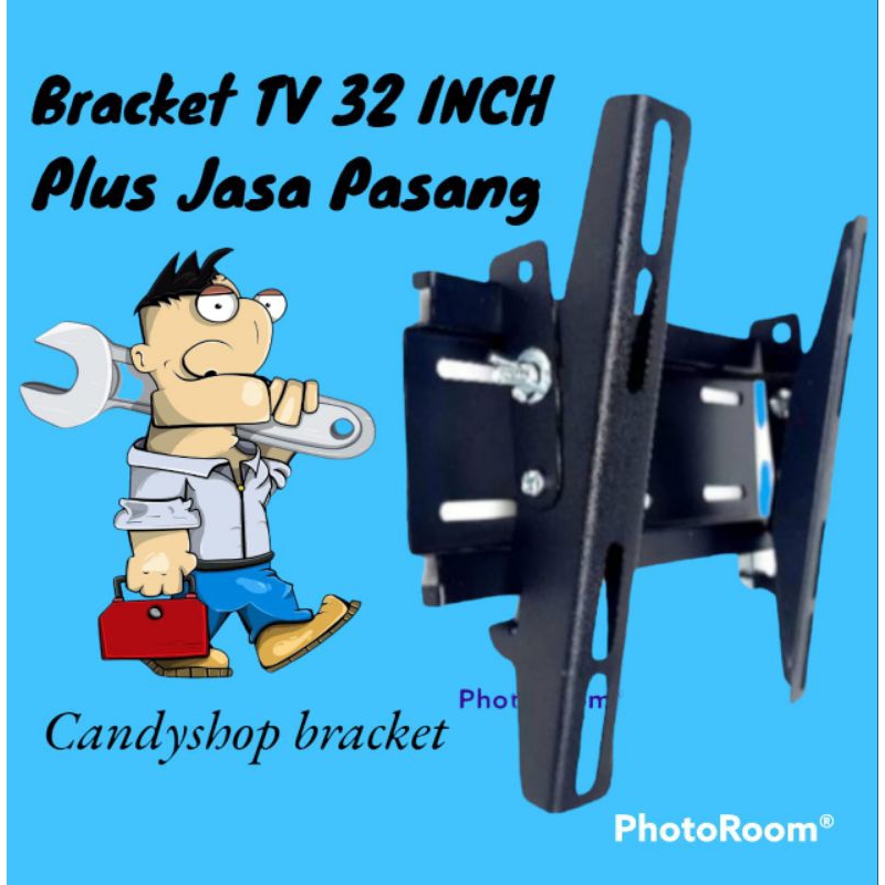 Jual BRACKET TV LED LCD 32 + PASANG TILT | Shopee Indonesia