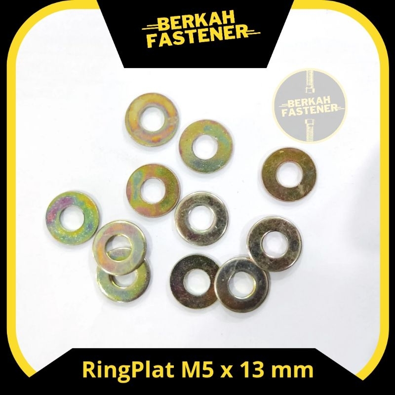Jual Ringplat M5 x 13 mm kuning | Shopee Indonesia