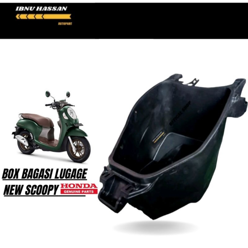 Jual BOX BAGASI LUGGAGE NEW SCOOPY 2021 2022 2023 original-scoopy new ...