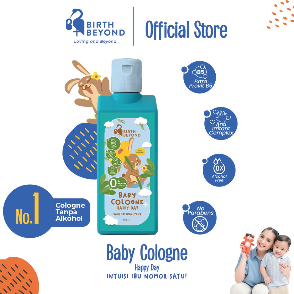 Jual Birth Beyond Baby Cologne Happy Days 100ml - Parfum Bayi | Shopee ...