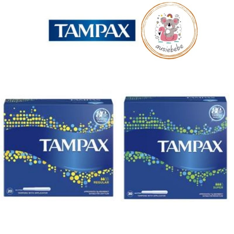 Jual Tampax tampon regular / super dengan applicator | Shopee Indonesia