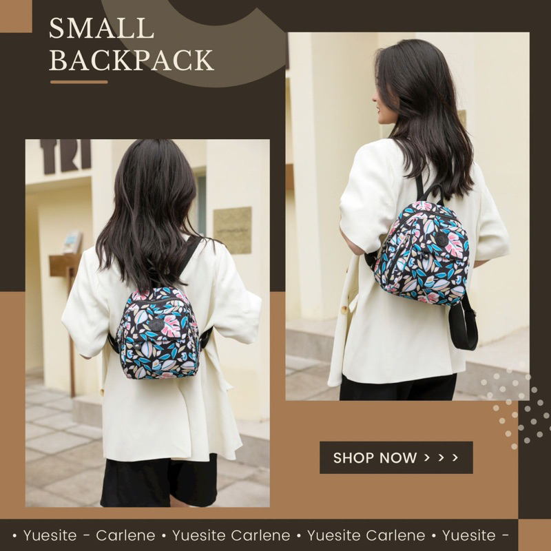 Jual Yuesite Carlene Small Backpack Original Ransel Kecil ala Korea ...