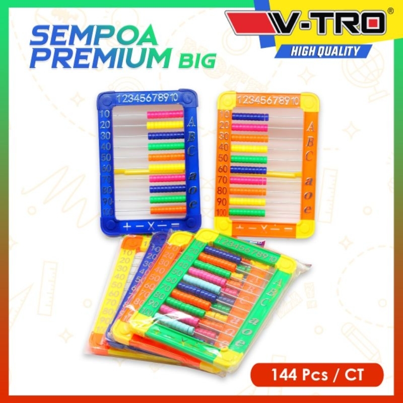 Jual Alat Hitung Sempoa Anak / Sempoa Besar / Abacus Besar / Sempoa ...
