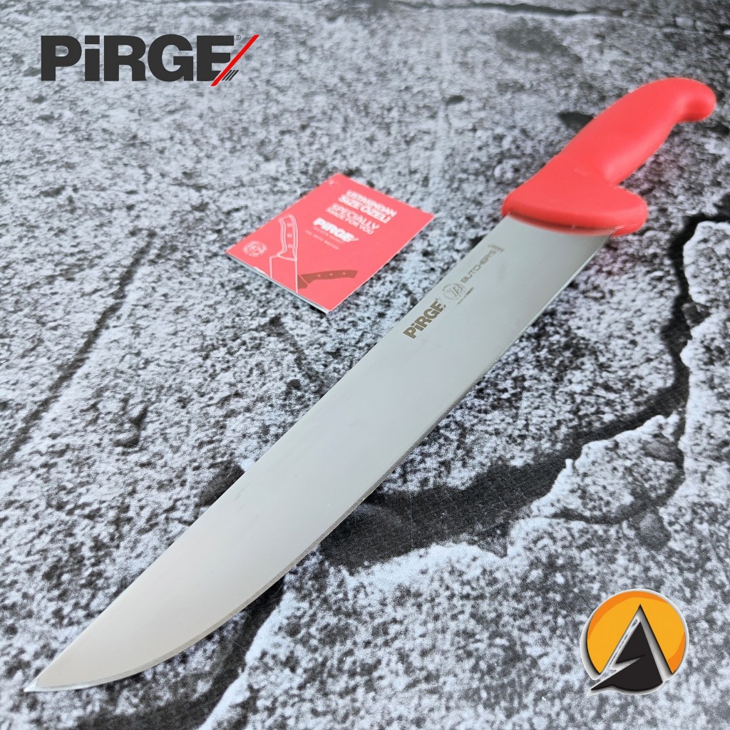 Jual Butcher knife pisau sembelih Pirge straight 26 cm Red original ...