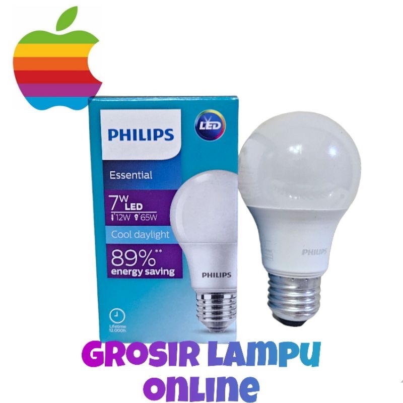 Jual Led Philips Essential 7 Watt - Lampu Philips Led Essential 7 W | Shopee Indonesia