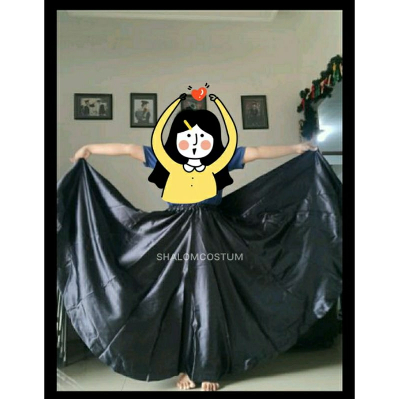 Jual ROK TAMBORIN FULL LINGKARAN BISA REQUEST WARNA ROK DANCE | Shopee ...