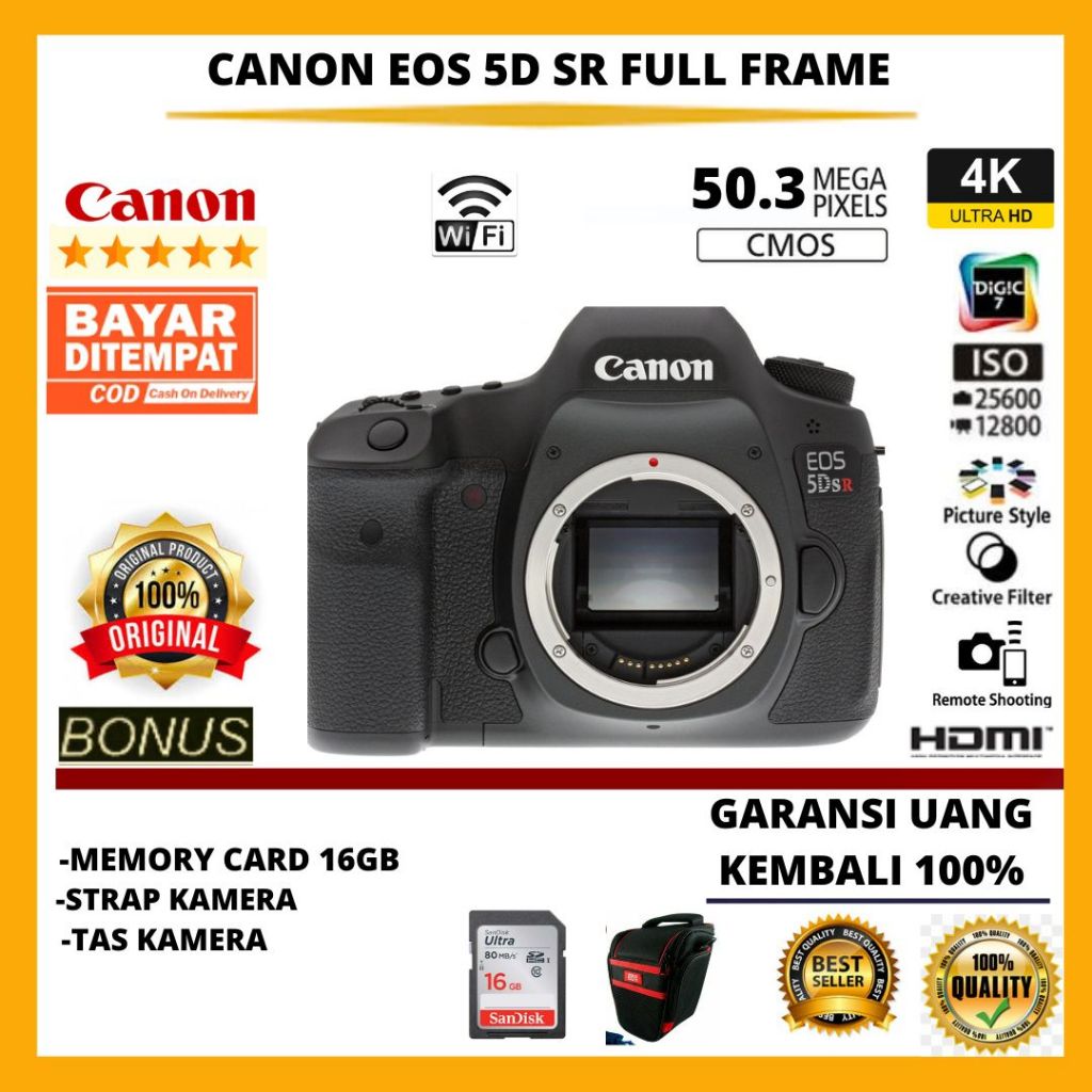 Jual CANON EOS 5D SR | Shopee Indonesia
