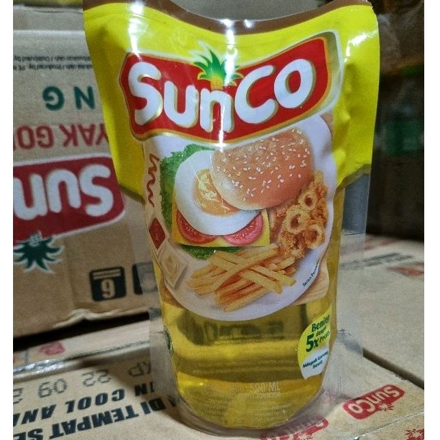Jual SUNCO Premium Minyak Goreng dengan 5x Penyaringan size 500ml ...