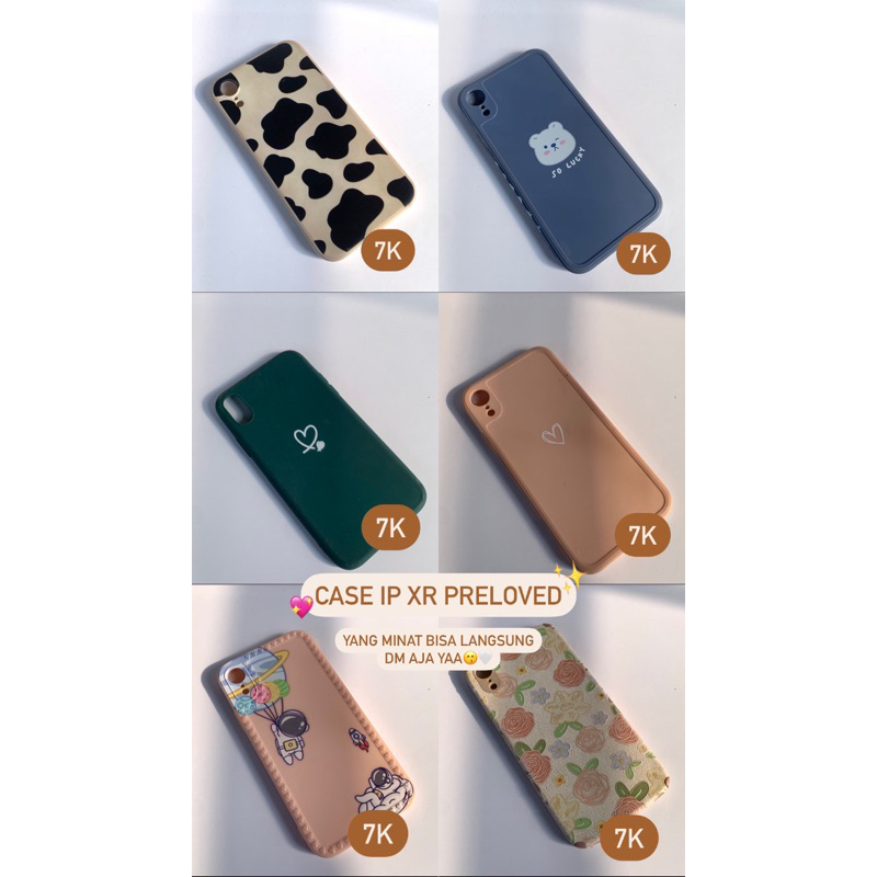 Jual Case IP XR Preloved | Shopee Indonesia