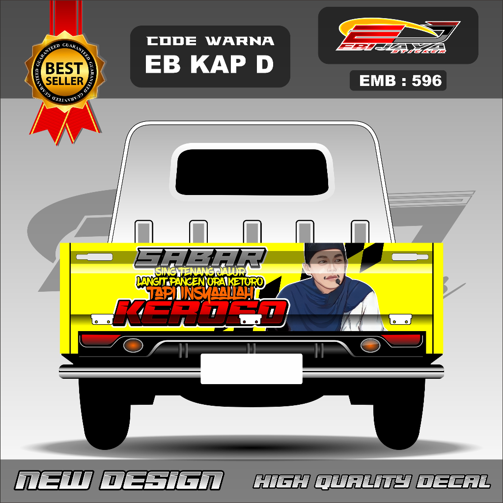 Jual STIKER DECAL BAK BELAKANG PICK UP FREE CUSTOM TULISAN-STICKER ... Jual STIKER DECAL BAK BELAKANG PICK UP FREE CUSTOM TULISAN-STICKER ...