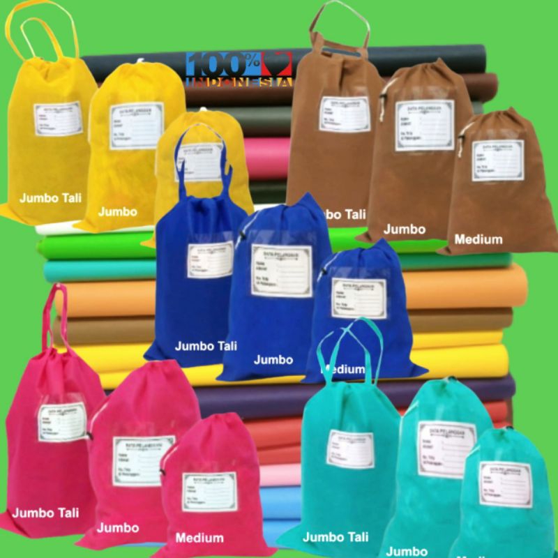 Jual TAS LAUNDRY-LAUNDRY BAG-TAS LAUNDRY JUMBO-TAS SPUNBUND BISA CUSTOM ...