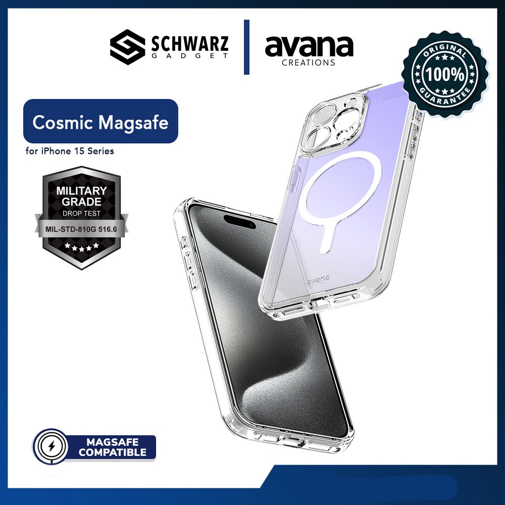 Jual AVANA Creations Cosmic Gradient Magsafe Case iPhone 15 Pro/15 Pro ...