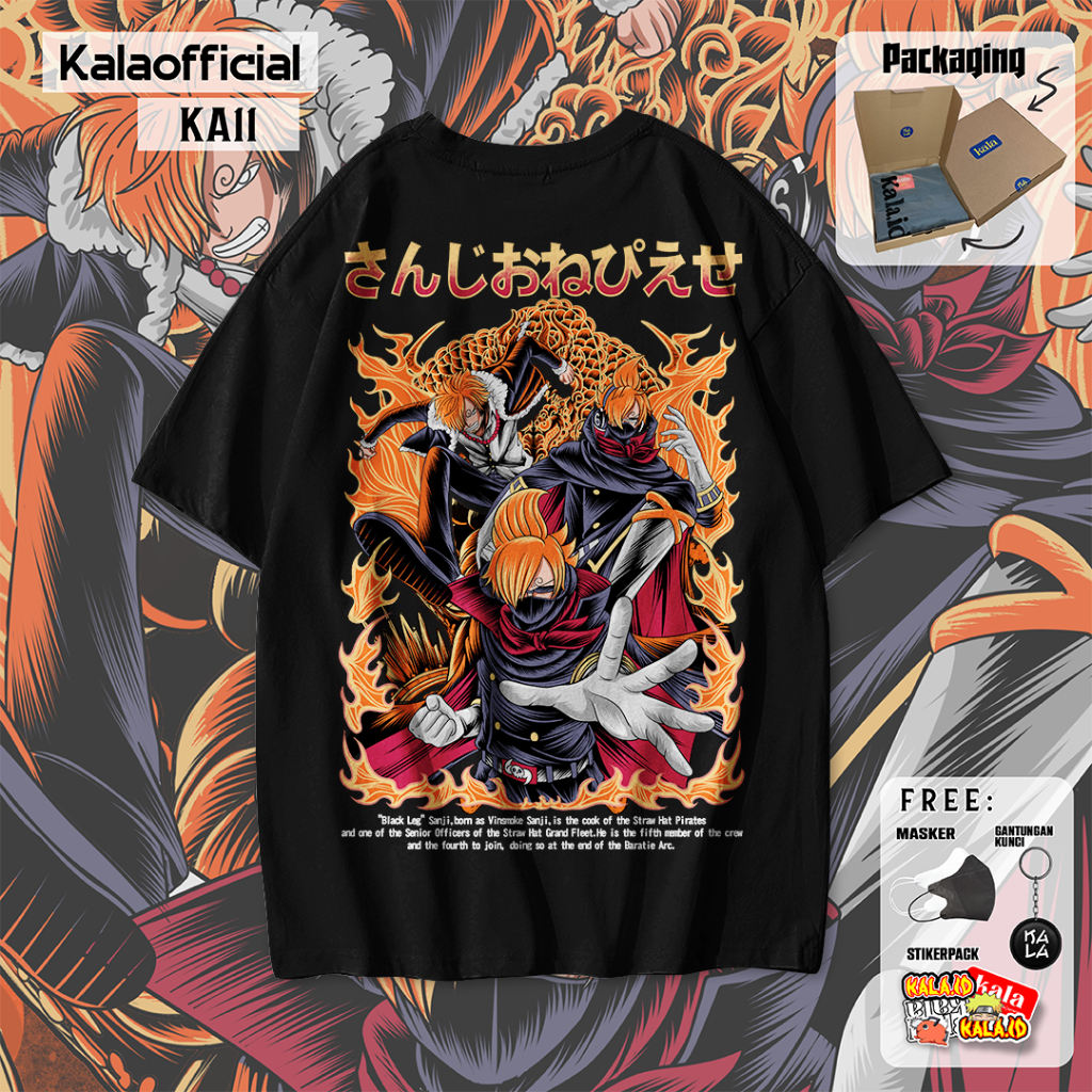 Jual KAOS VINSMOKE SANJI | O SOBA MASK | KAOS GERMA 66 | KAOS JEPANG ...