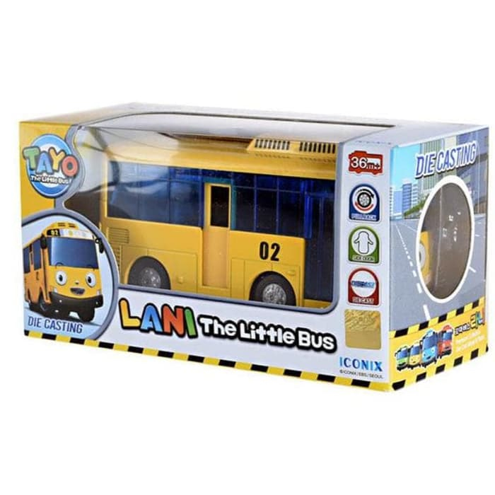 Jual Iconix Tayo The Little Bus Lani Pullback TYX-11702/Mainan Bus Tayo Original | Shopee Indonesia