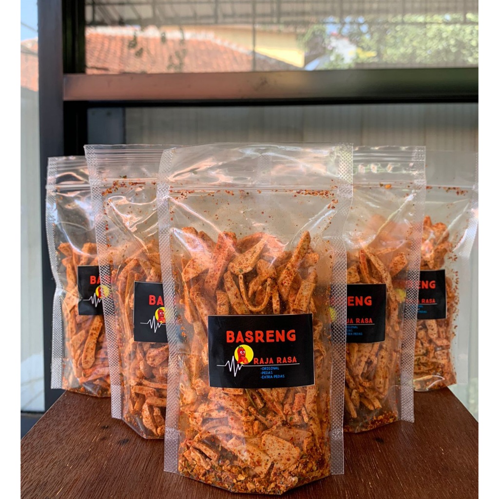 Jual RAJA RASA !!! BASRENG PEDAS ENAK GURIH 100GR | BASRENG 100GR ...