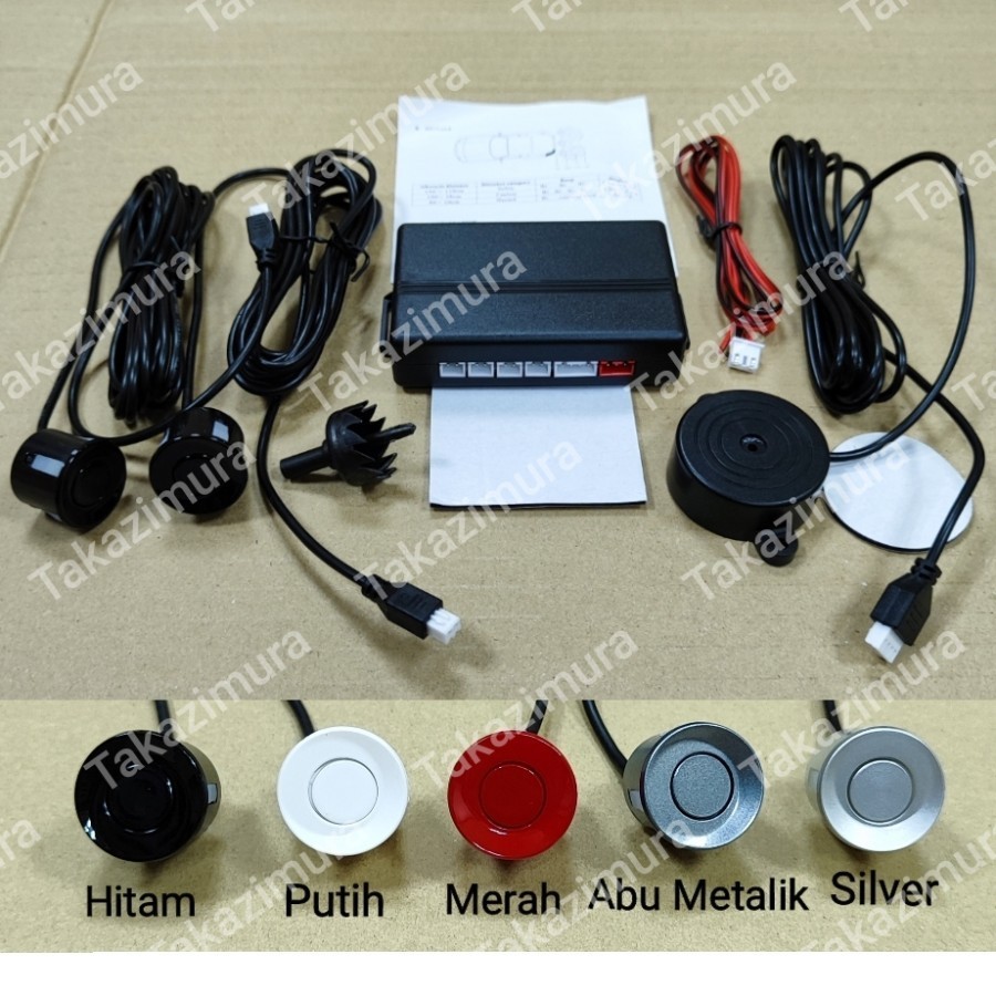 Jual Sensor Parkir Mundur 2 Mata Bunyi Mobil KIA All New RIO Sedona ...