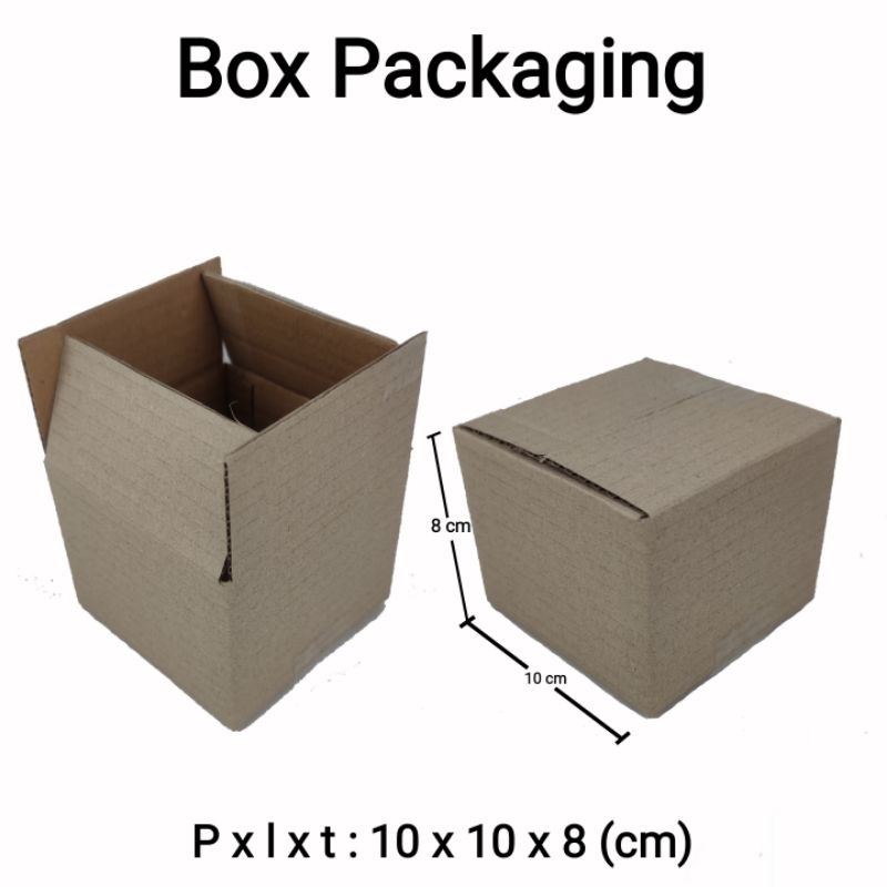 Jual Kardus Dus Packing Paket Kecil / Box Packaging 10 x 10 x 8 cm ...