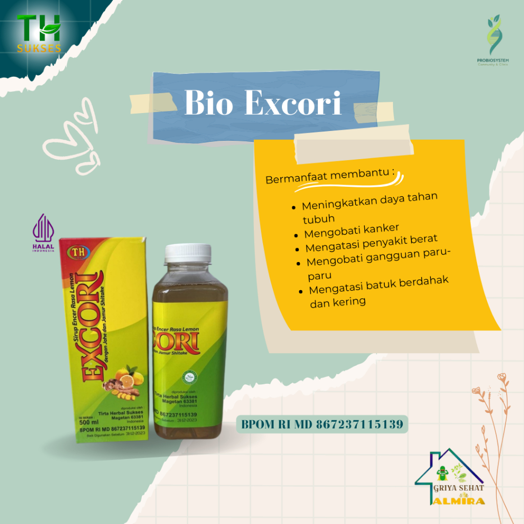 Jual Bioth Excori Original | Minuman Probiotik Botanikal 100ml | 500ml ...