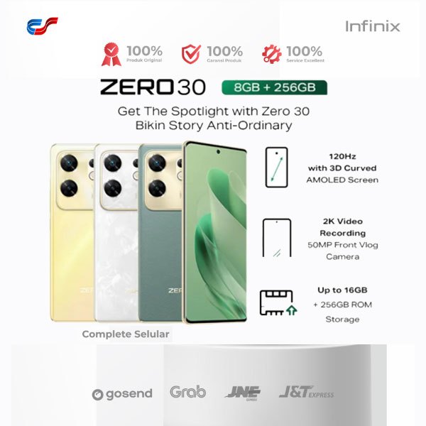 Jual Infinix Zero 30 4G 8/256GB - Helio G99 6nm Utra Power 5000mAh ...