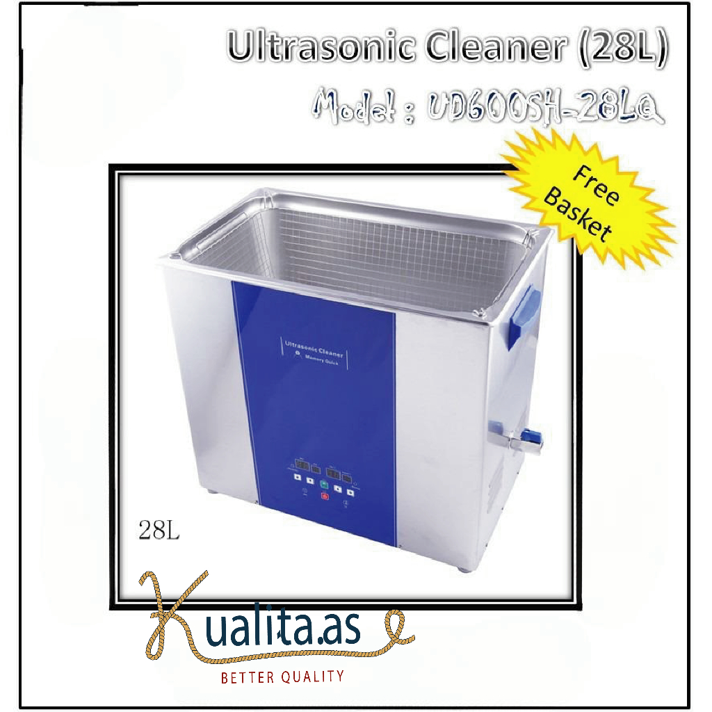 Jual Mesin Ultrasonic Cleaner 28 Ltr (UD600SH-28LQ) | Shopee Indonesia