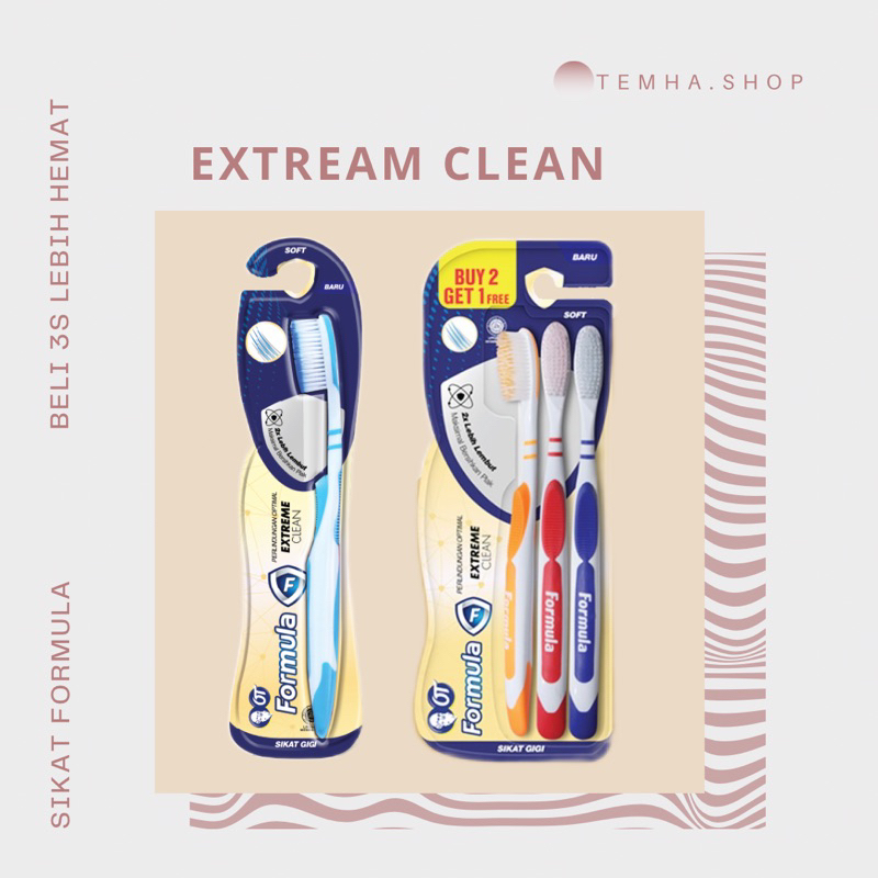 Jual Sikat formula extreme clean | Shopee Indonesia