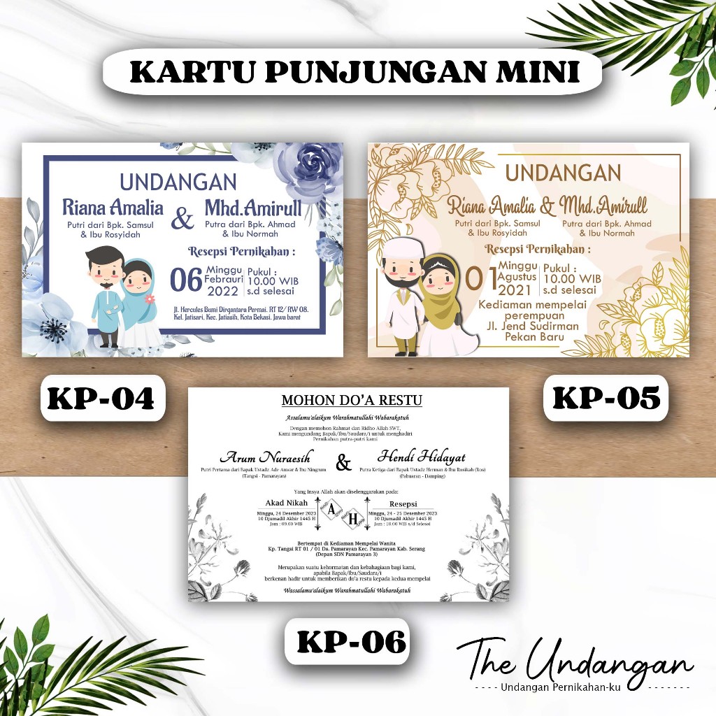 Jual UNDANGAN MINI KOPI - UNDANGAN UNTUK NASI KOTAK - UNDANGAN ...
