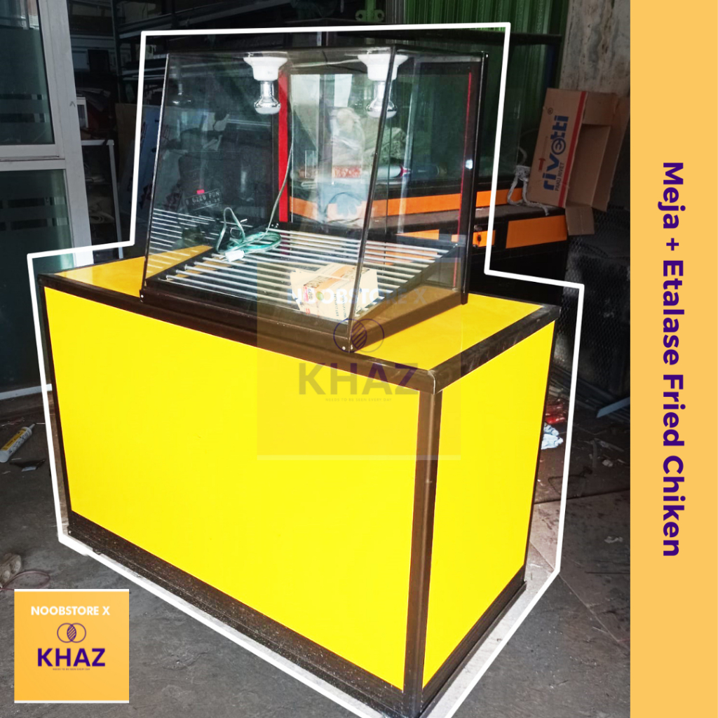 Jual Meja Display Ayam Fried Chicken Etalase | Shopee Indonesia