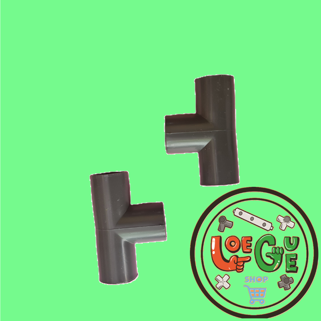 Jual Fitting T tee pipa pvc 1", 3/4" & 1/2 inch atau ID 32 , 26 & 22 mm ...