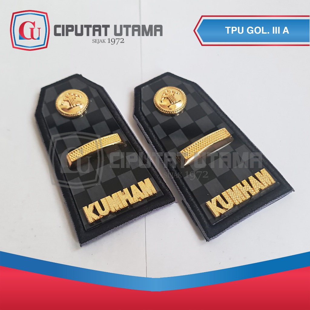 Jual TANDA PANGKAT UPACARA PDU AKRILIK IIIA, IIIB, IIIC, IIID KUMHAM ...