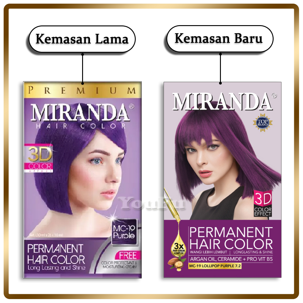 Jual Miranda Hair Color Premium 30ml (Kemasan Baru) | Shopee Indonesia
