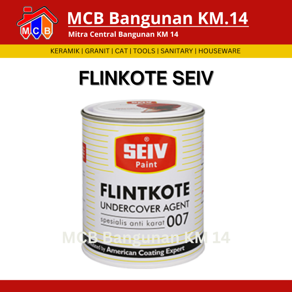 Jual Flintkote Seiv Cat Besi Anti Karat Mobil 1 Kg Plingkut Flinkote ...