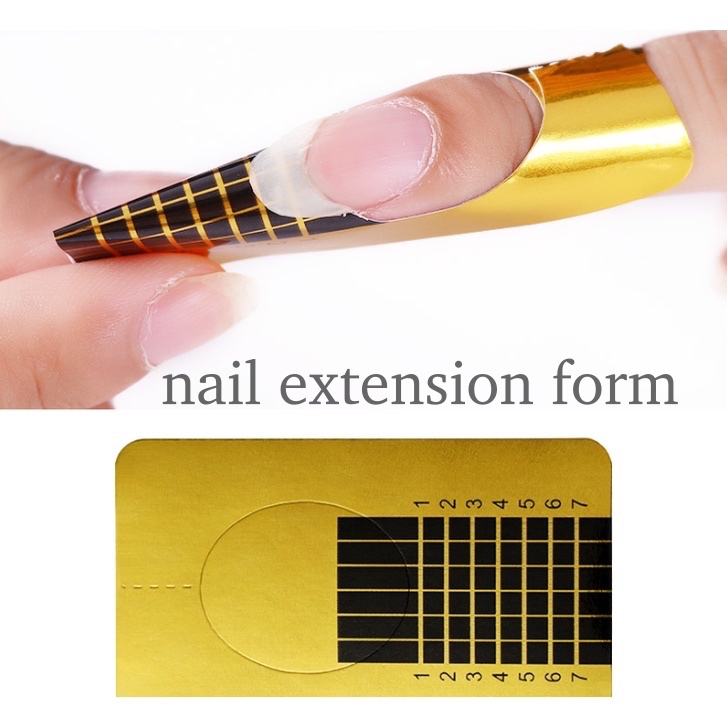Jual Cetakan Kuku Extension / Nail Form Acrylic Extentions / nail art ...