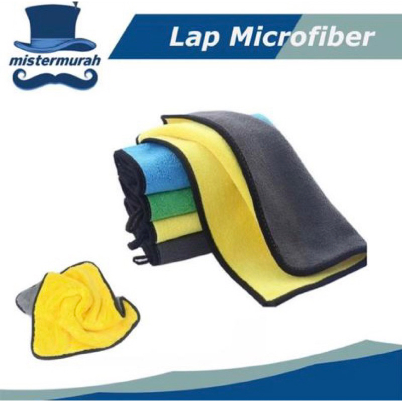Jual Kain Lap Lembut Mobil Mobil Cuci Motor Lap Tebal 30x30cm Kualitas ...