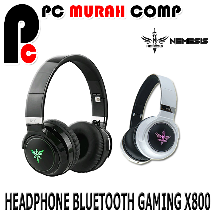 Jual Headset Gaming Bluetooth Wireless Nemesis X800 RGB | Shopee Indonesia