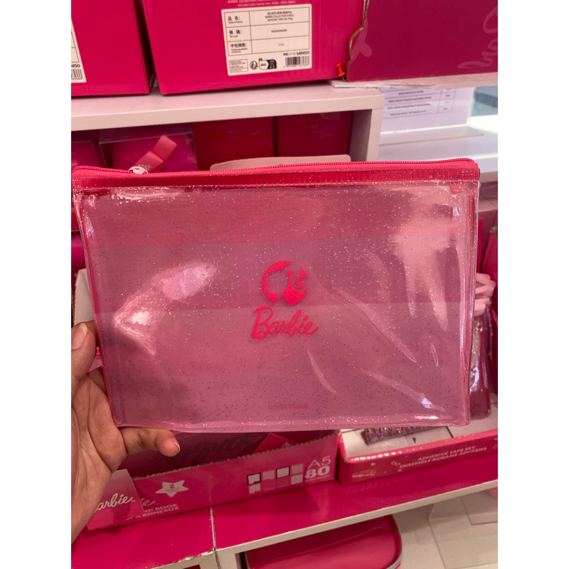 Jual Miniso X Barbie Pouch Besar | Shopee Indonesia