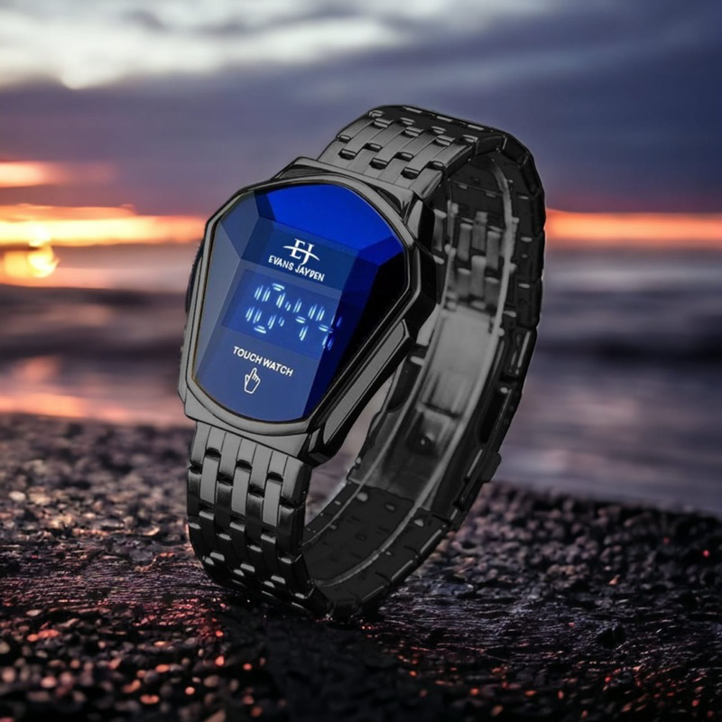 Jual Jam Tangan Pria Evans Jayden Original Digital Touchscreen Layar ...