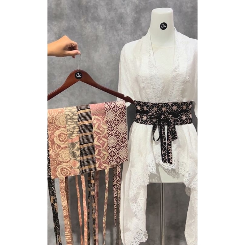 Jual AIRA BATIK_ Obi Belt Batik Viscose Premium I Ikat Pinggang Kain ...