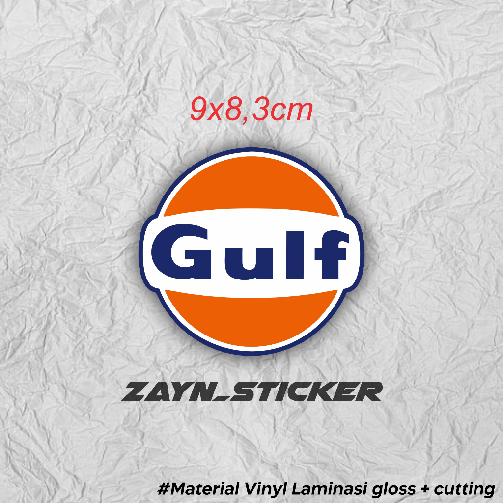 Jual STICKER GULF LOGO | Shopee Indonesia