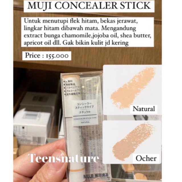 Jual Muji Concealer Stick (Japan) | Shopee Indonesia